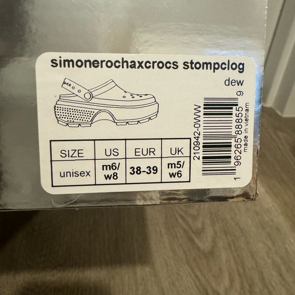 CROCS | Shoes | Simon Rocha Stomp Clog Crocs In Dew | Poshmark